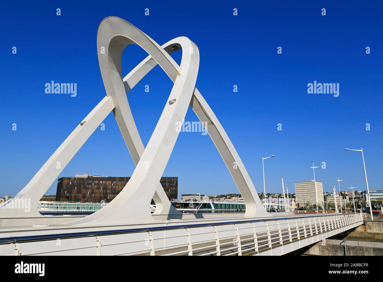 Pont des Docks, Le Havre, Normandy, France Stock Photo - Alamy