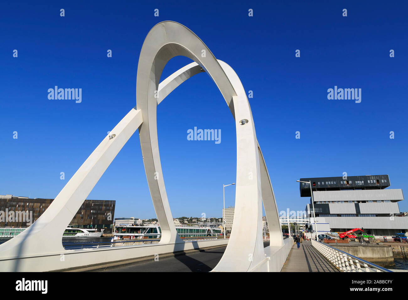 Pont des Docks, Le Havre, Normandy, France Stock Photo - Alamy