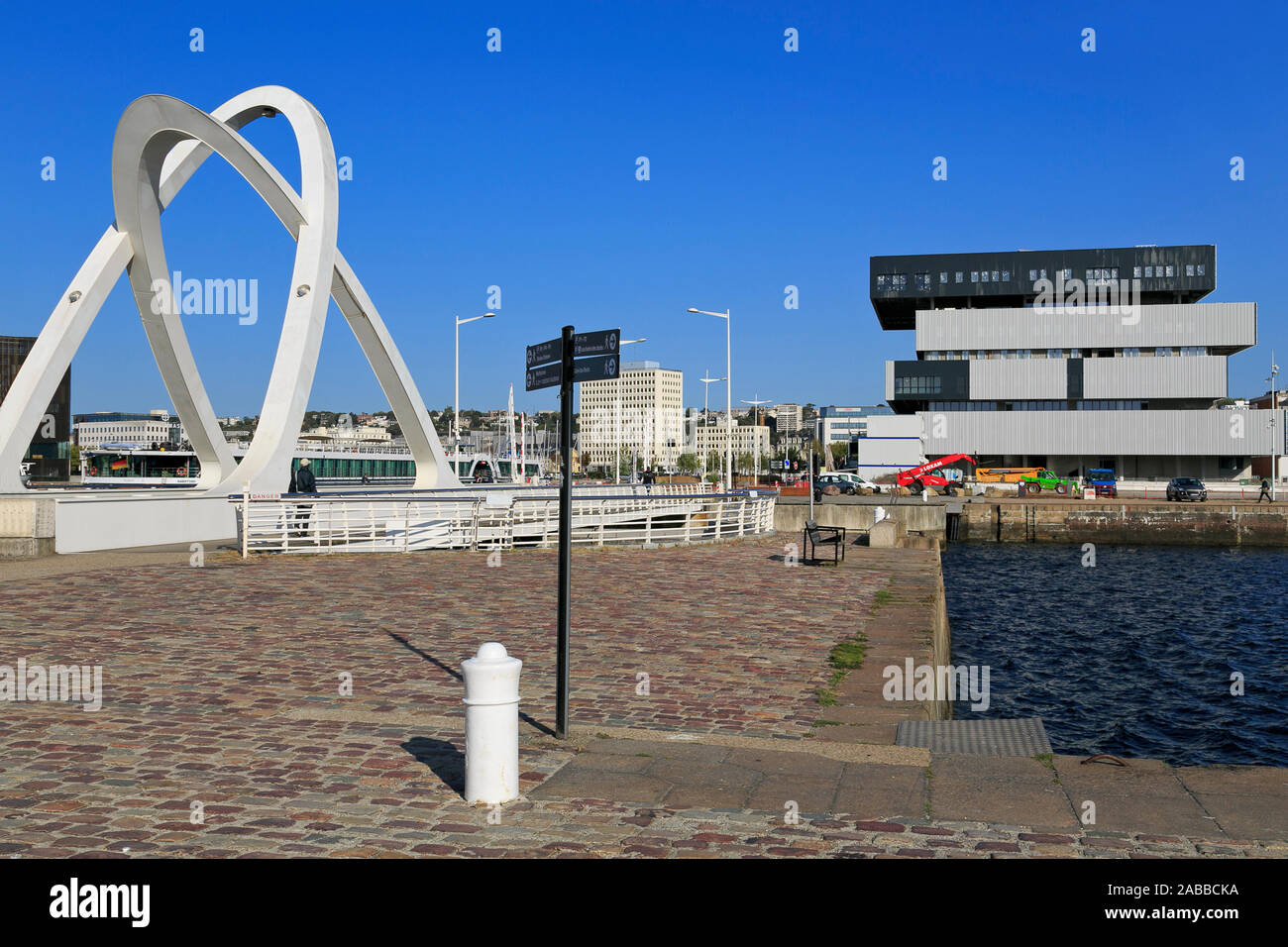 Pont des Docks, Le Havre, Normandy, France Stock Photo - Alamy