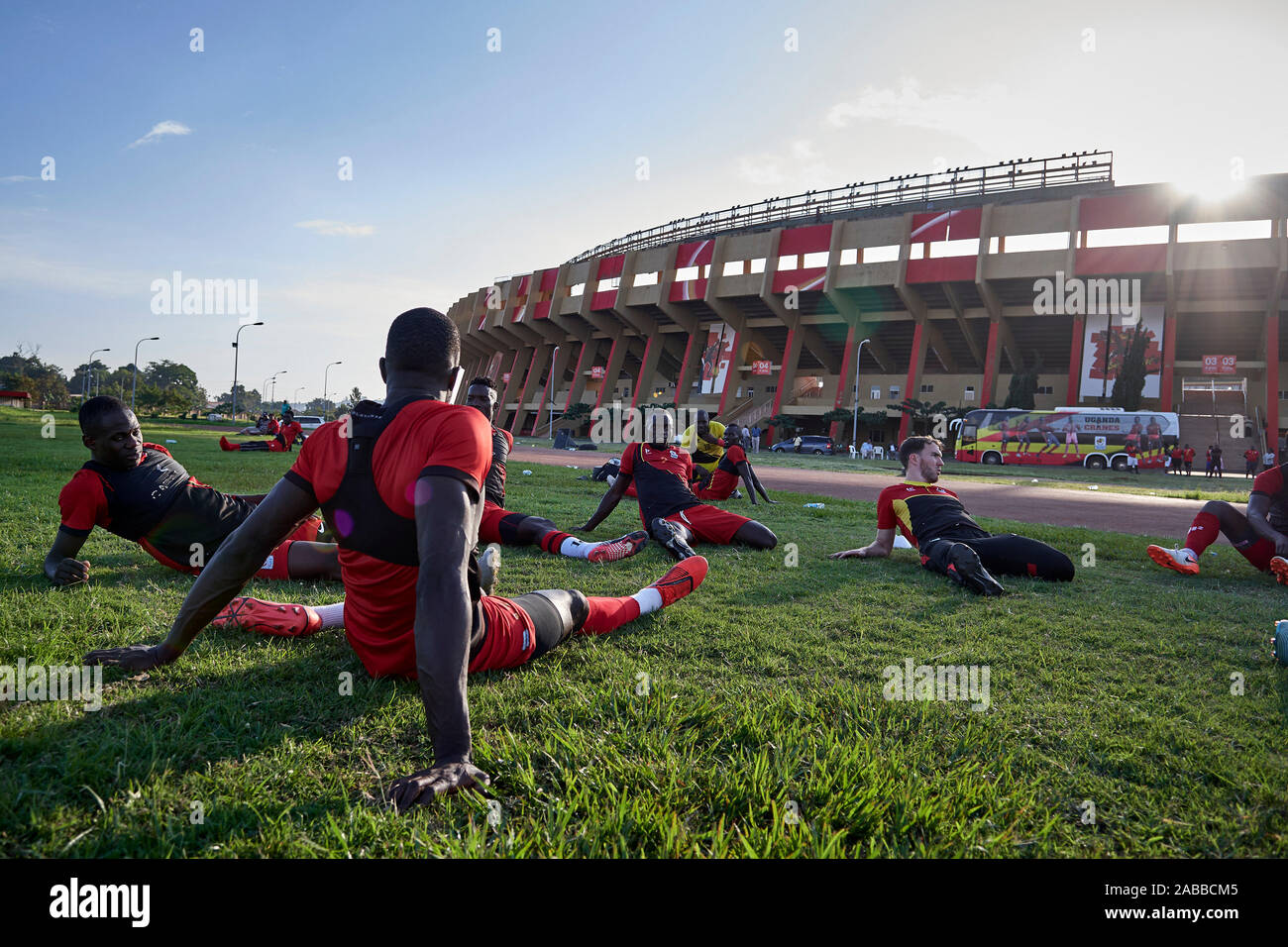 Nelson mandela stadium a namboole hi-res stock photography and images ...