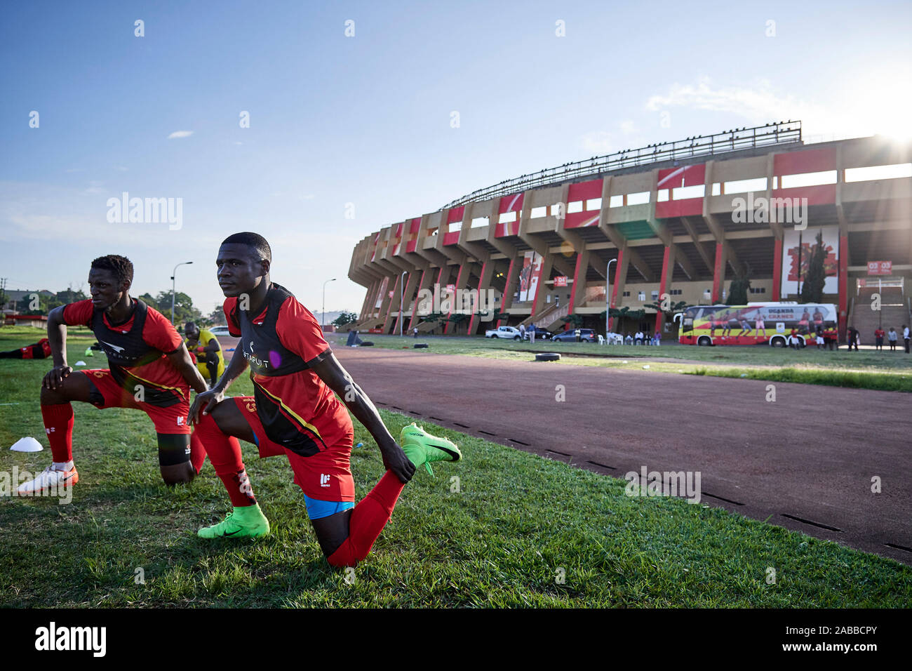 Nelson mandela stadium a namboole hi-res stock photography and images ...
