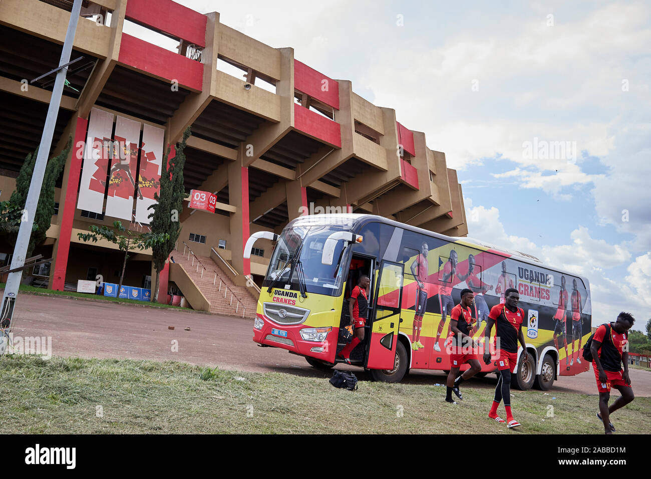 Nelson mandela stadium at namboole hi-res stock photography and images ...