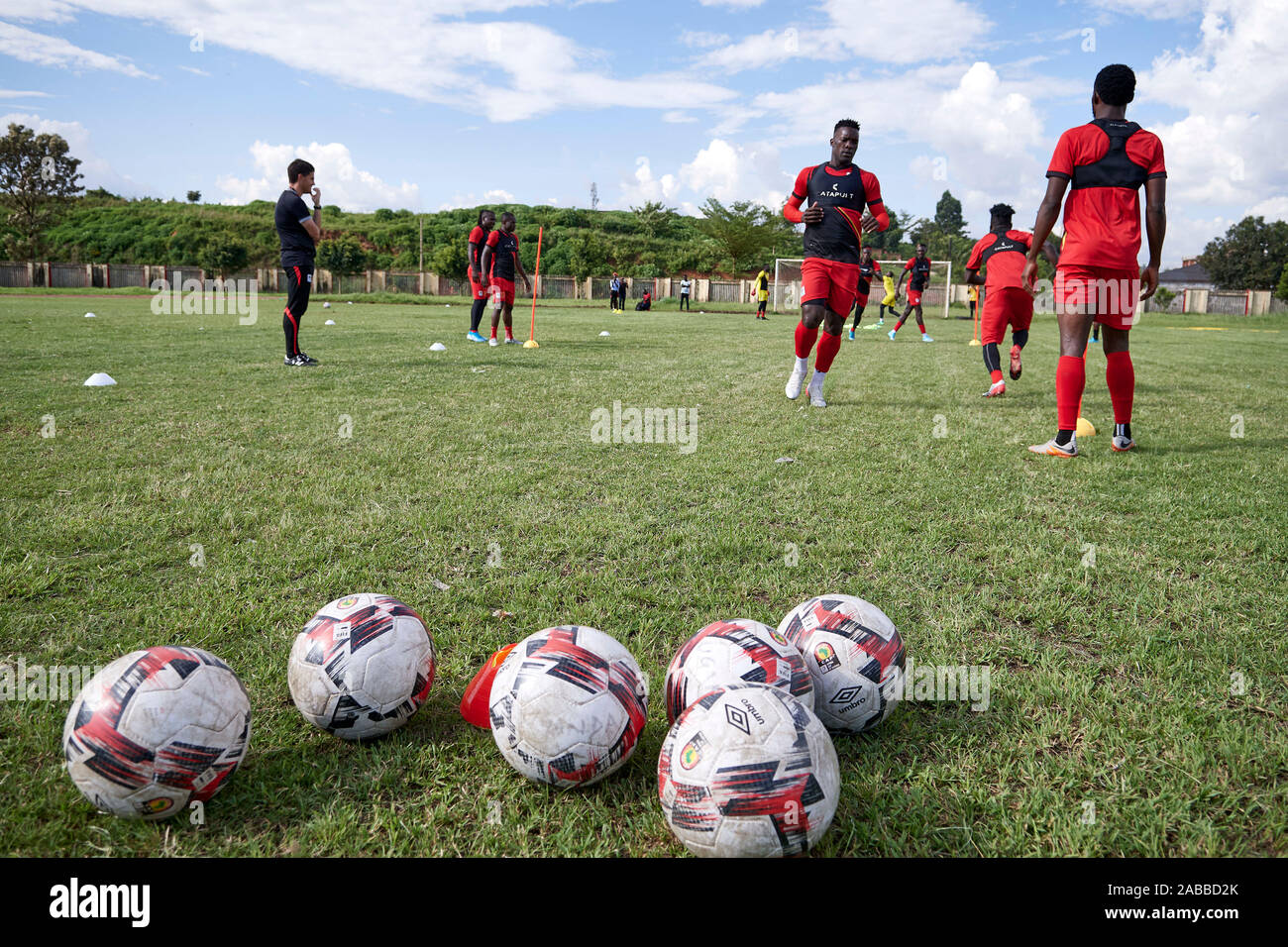 Nelson mandela stadium at namboole hi-res stock photography and images ...