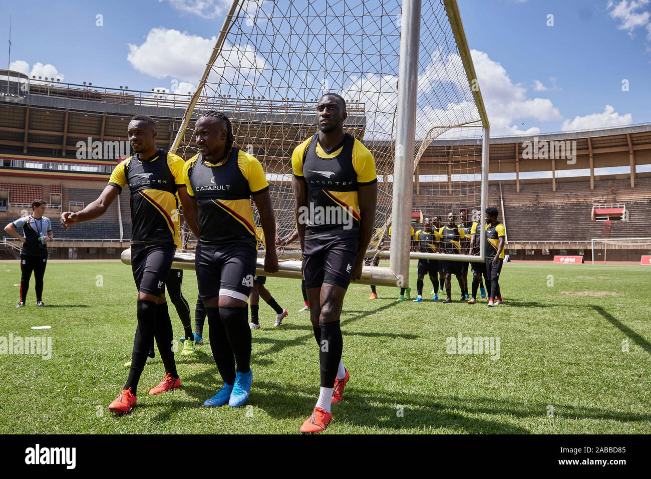 Nelson mandela stadium at namboole hi-res stock photography and images ...