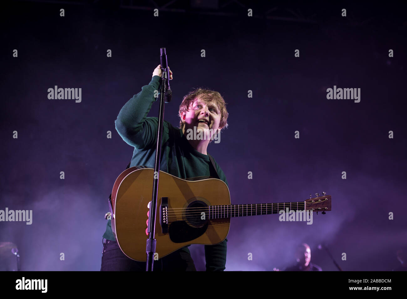 Lewis Capaldi live at Manchester academy november 2019 Stock Photo - Alamy
