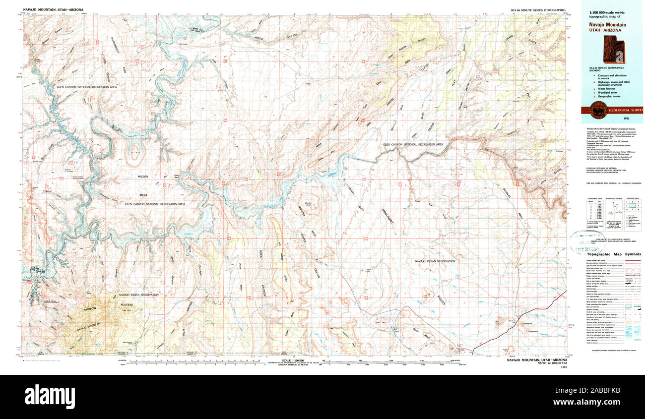 Map of navajo Cut Out Stock Images & Pictures - Alamy