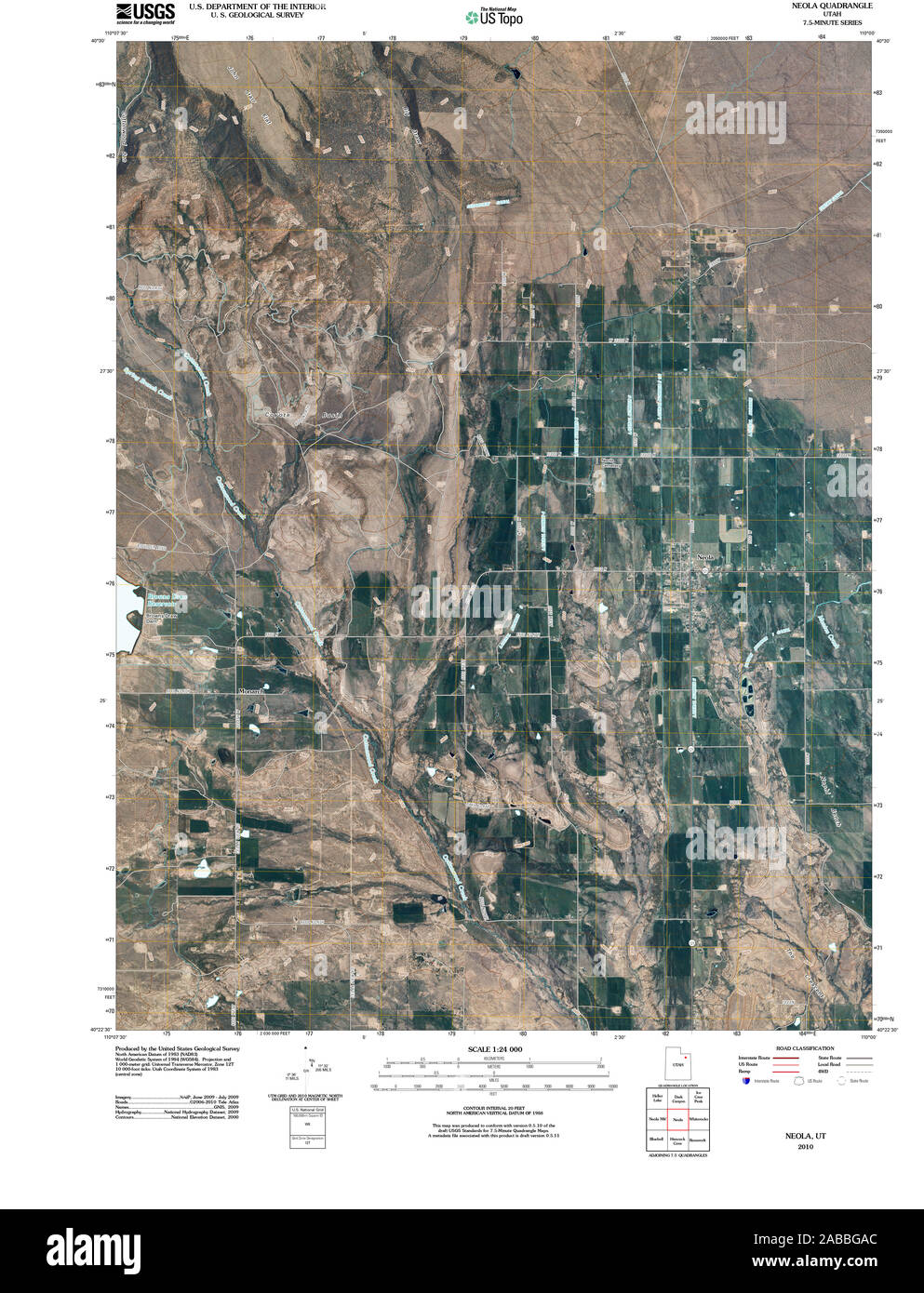 Map of neola Cut Out Stock Images & Pictures - Alamy