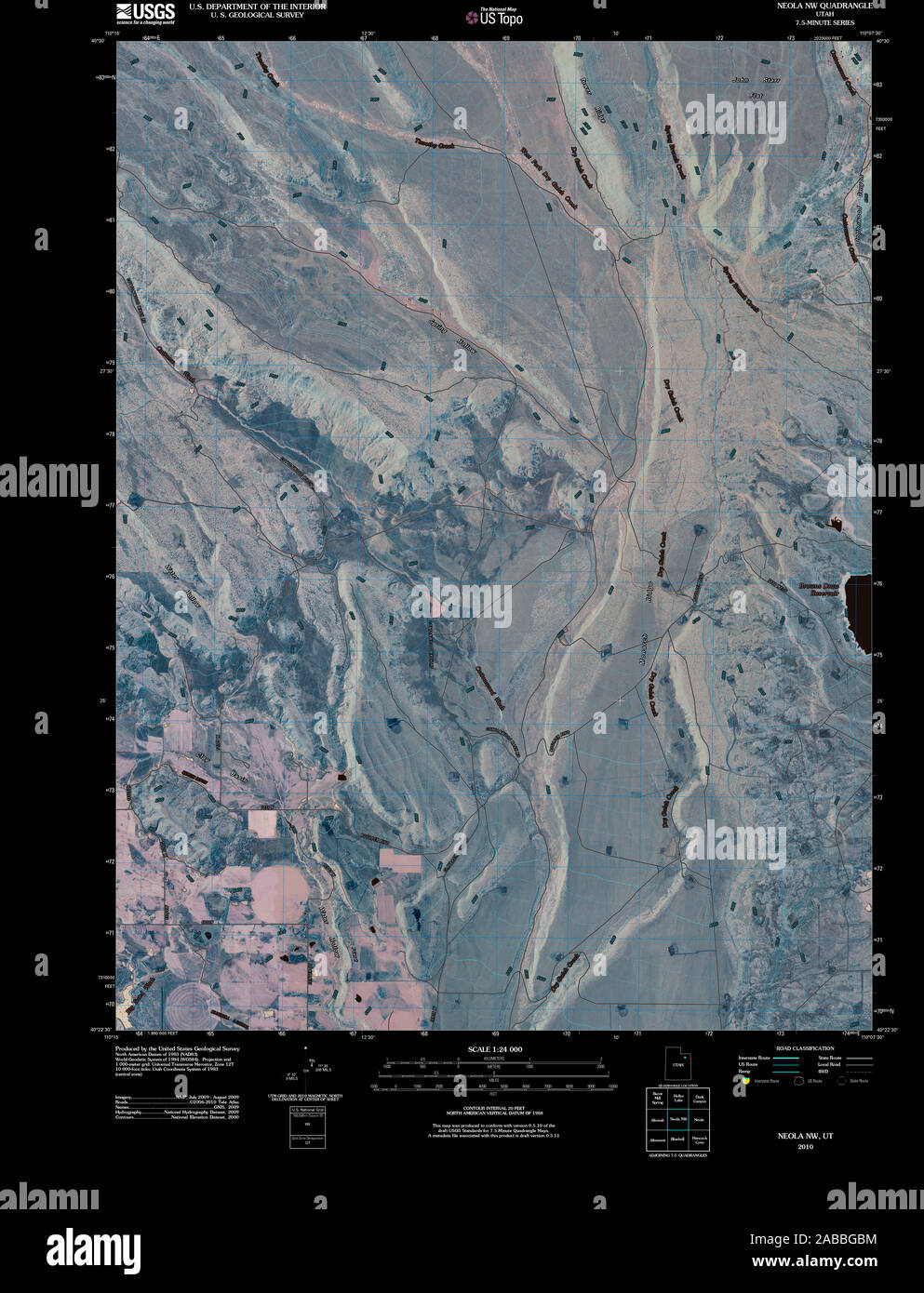 Neola map hi-res stock photography and images - Alamy