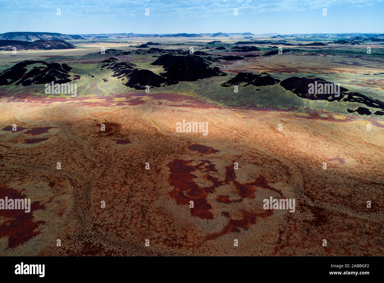 Aerial view of the Chichester Range, Western Australia Stock Photo - Alamy