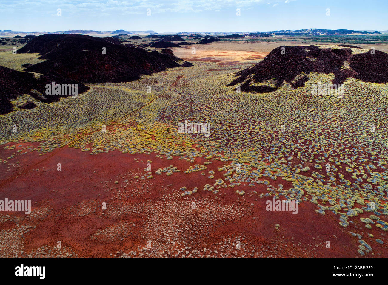 Aerial view of the Chichester Range, Western Australia Stock Photo - Alamy