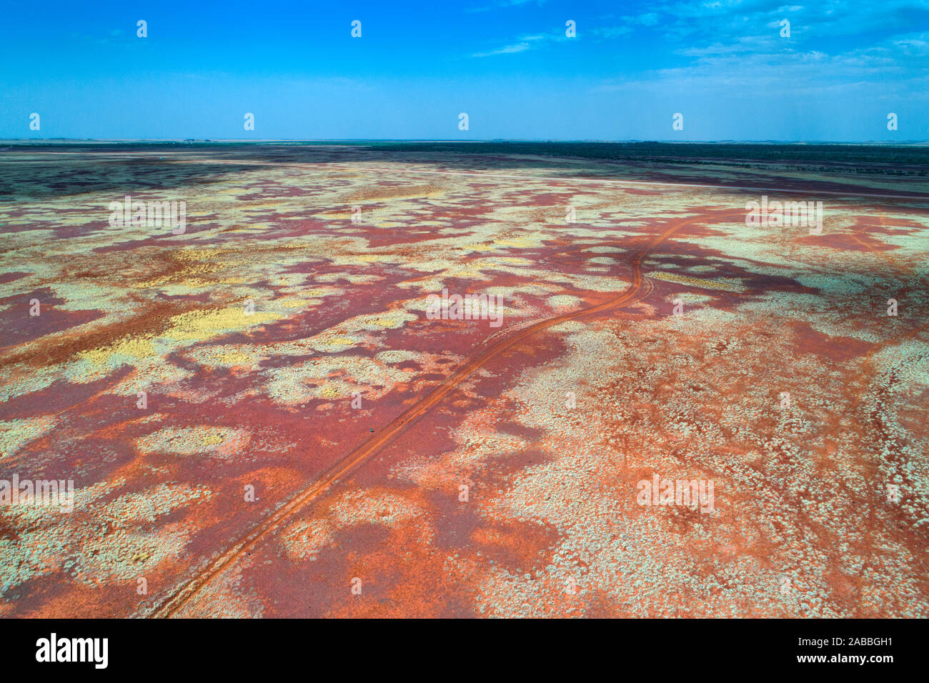 Aerial view of the Chichester Range, Western Australia Stock Photo - Alamy