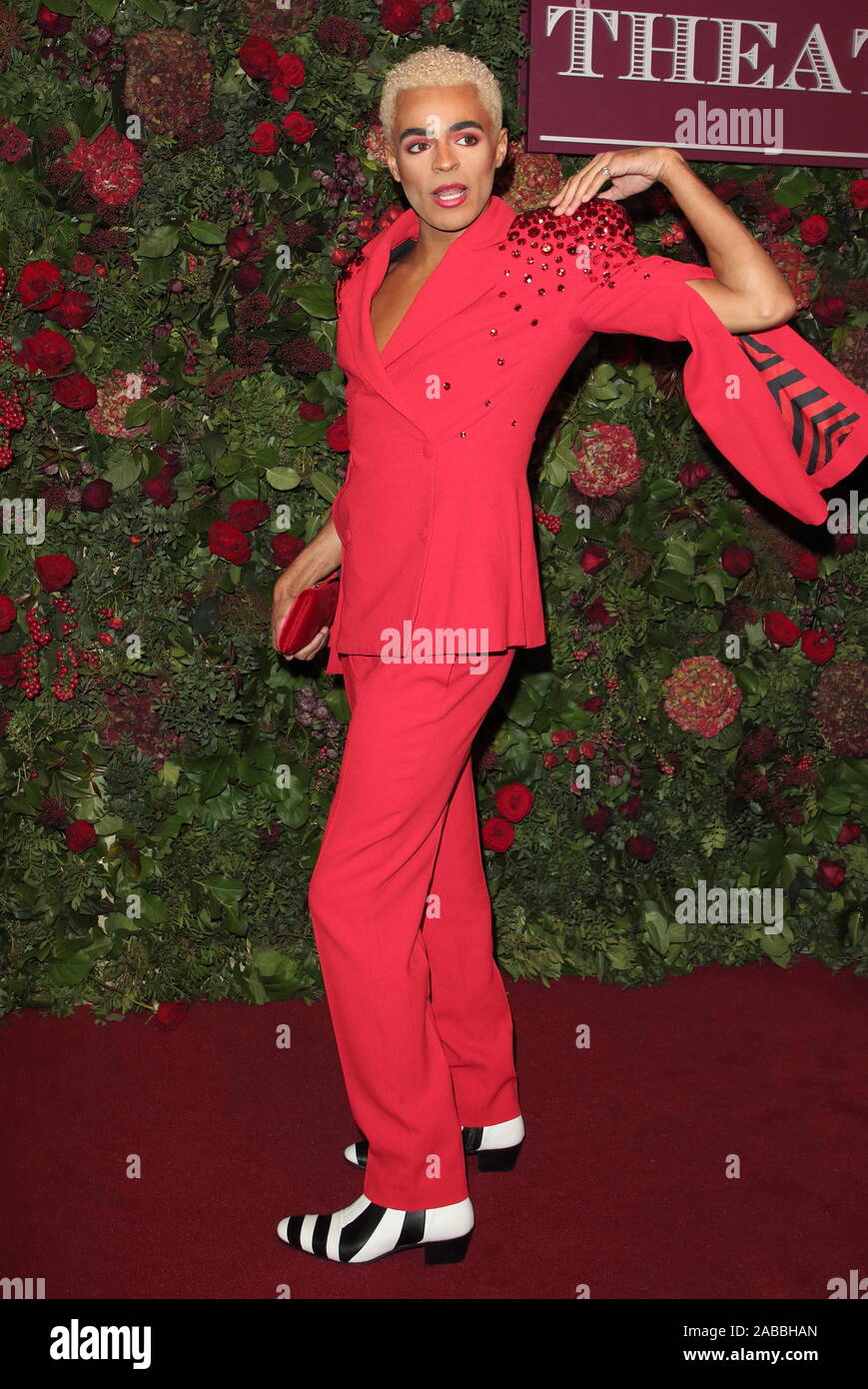 London, UK. Layton Williams at the 65th Evening Standard Theatre Awards ...