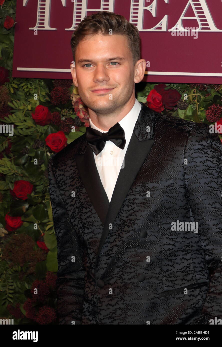 London, UK. Jeremy Irvine at the 65th Evening Standard Theatre Awards ...