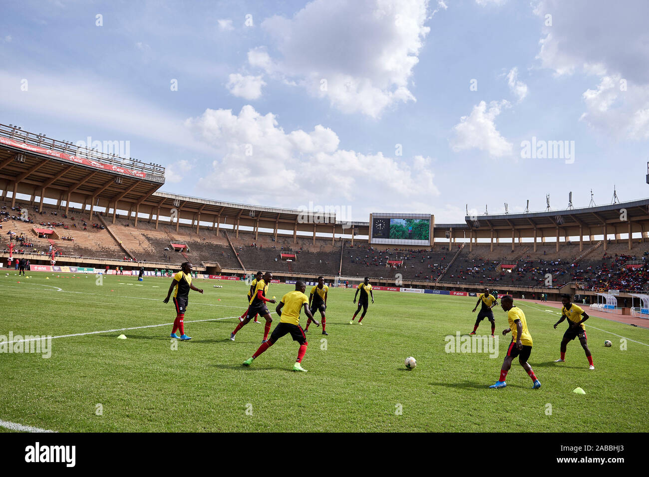 Nelson mandela stadium at namboole hi-res stock photography and images ...