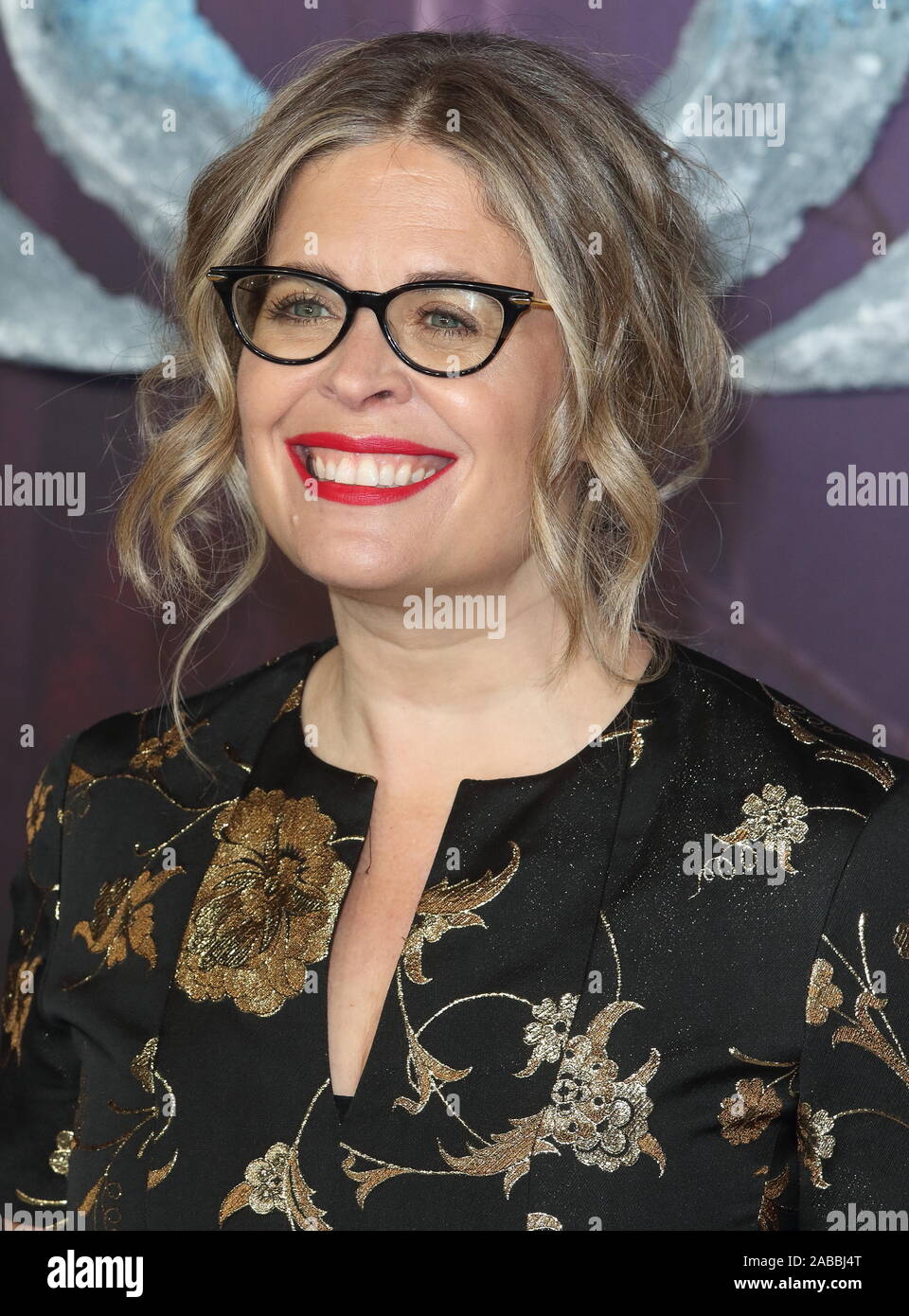 London, UK. Jennifer Lee at European Premiere of Frozen 2 held at the ...
