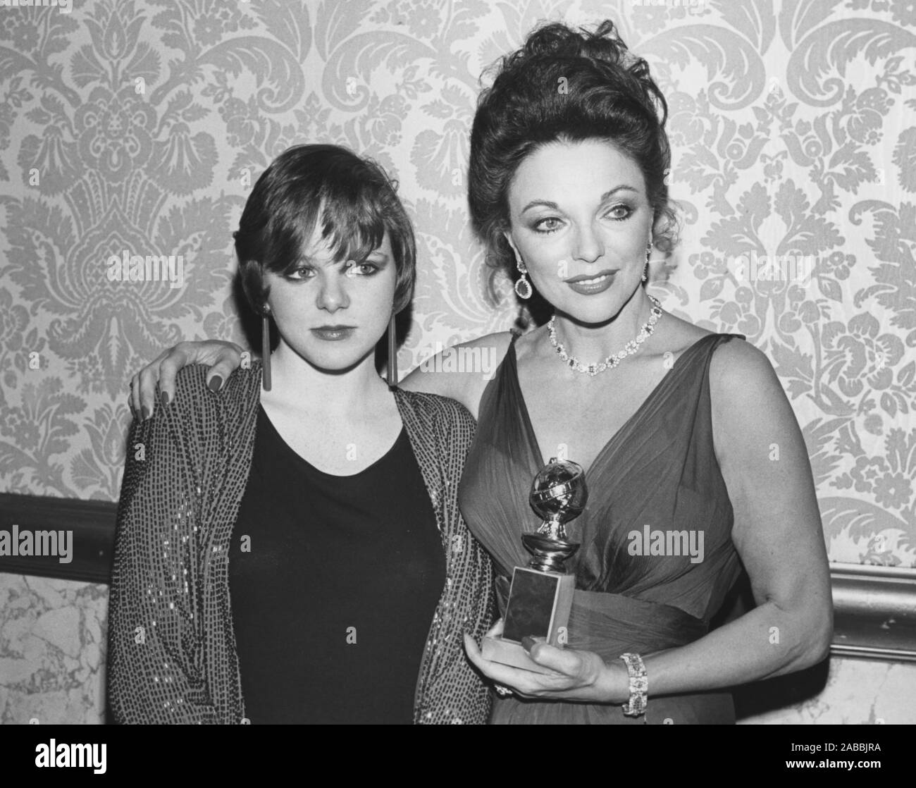 Los Angeles.CA.USA. LIBRARY. Joan Collins and daughter Tara Newley at ...