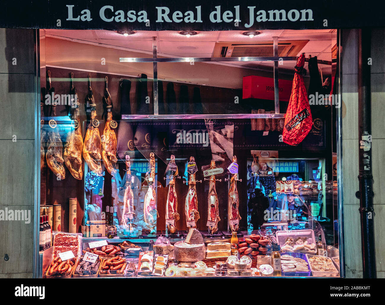 La casa real del jamon hi-res stock photography and images - Alamy