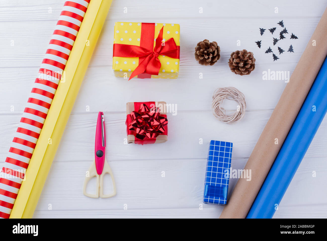 Creative DIY hobby background Stock Photo - Alamy