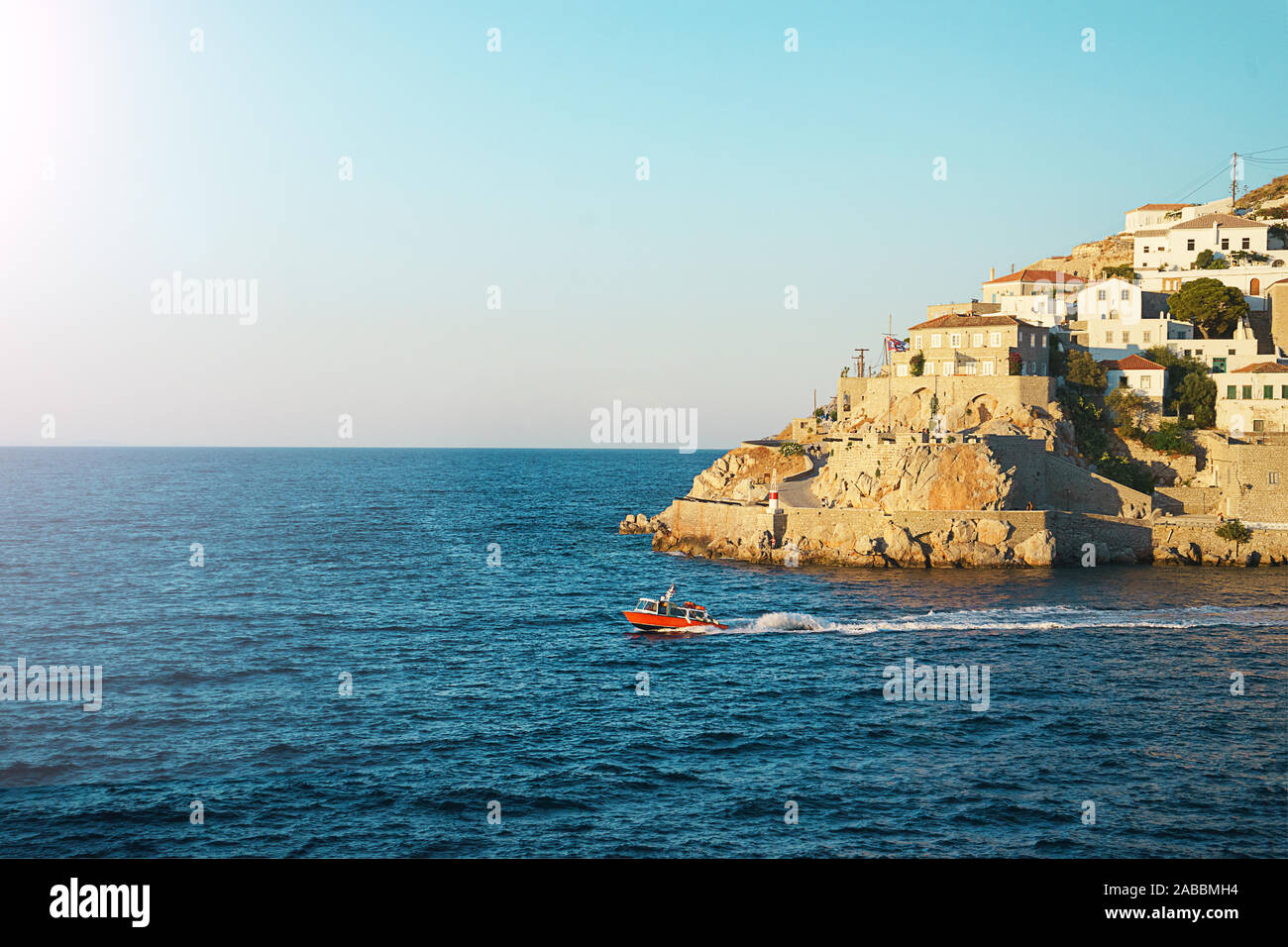 Beautiful hydra island hi-res stock photography and images - Alamy