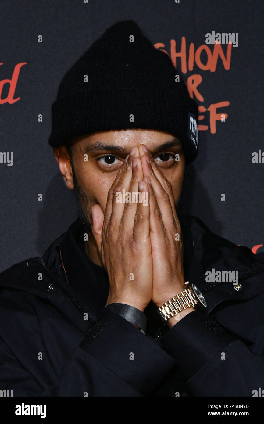 London, UK. 26th November, 2019. Lee Trapstar at the launch of Naomi ...