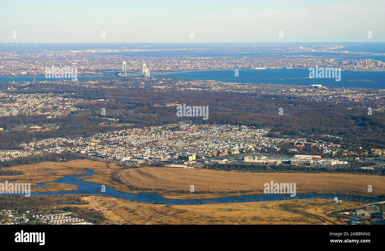 Long island new york aerial hi-res stock photography and images - Alamy
