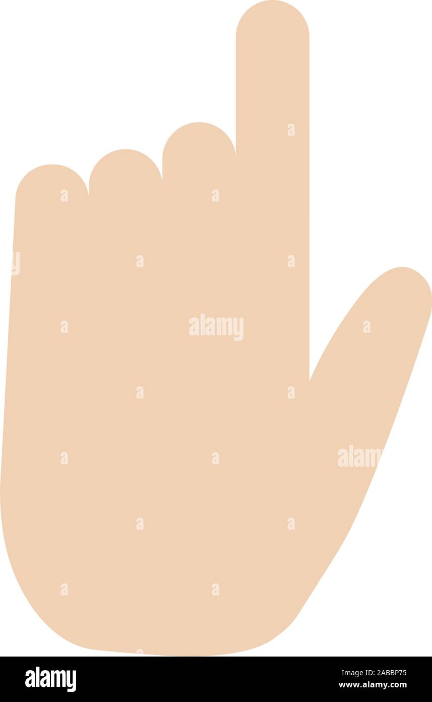 Hand signal icon design, Emoticon human finger gesture palm ...