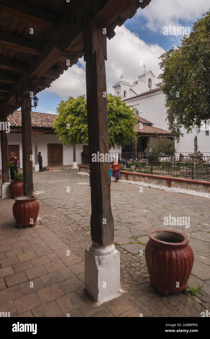 Guatemala, Chichicastenango, Iglesia Santo Tomas, Roman Catholic church ...