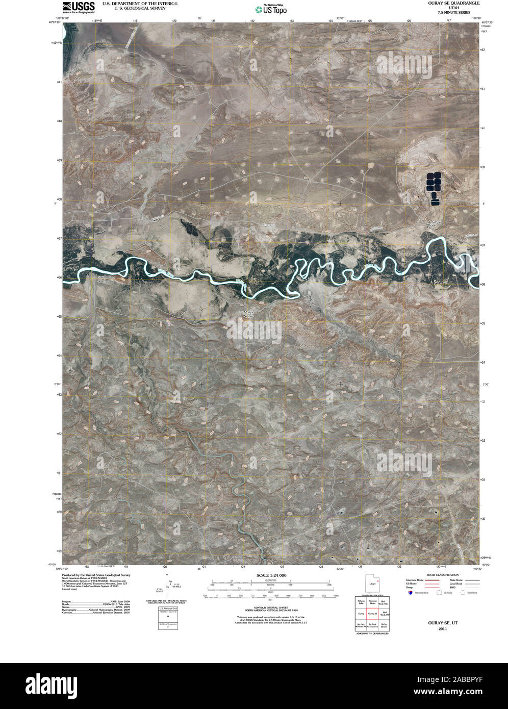 Ouray map Cut Out Stock Images & Pictures - Alamy