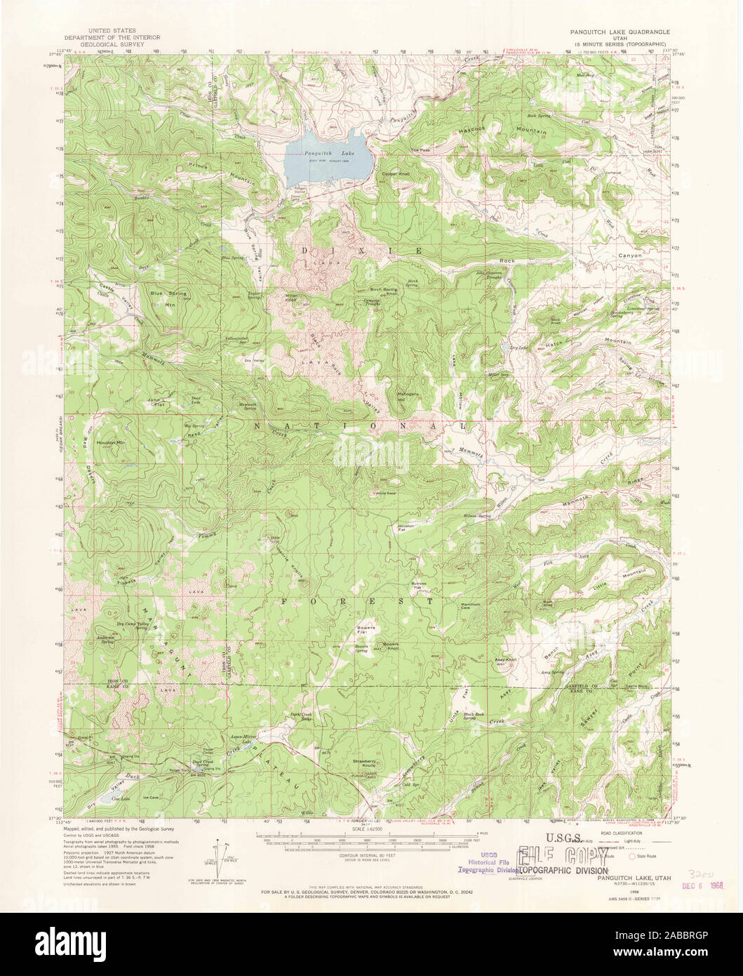 Map of panguitch hi-res stock photography and images - Alamy