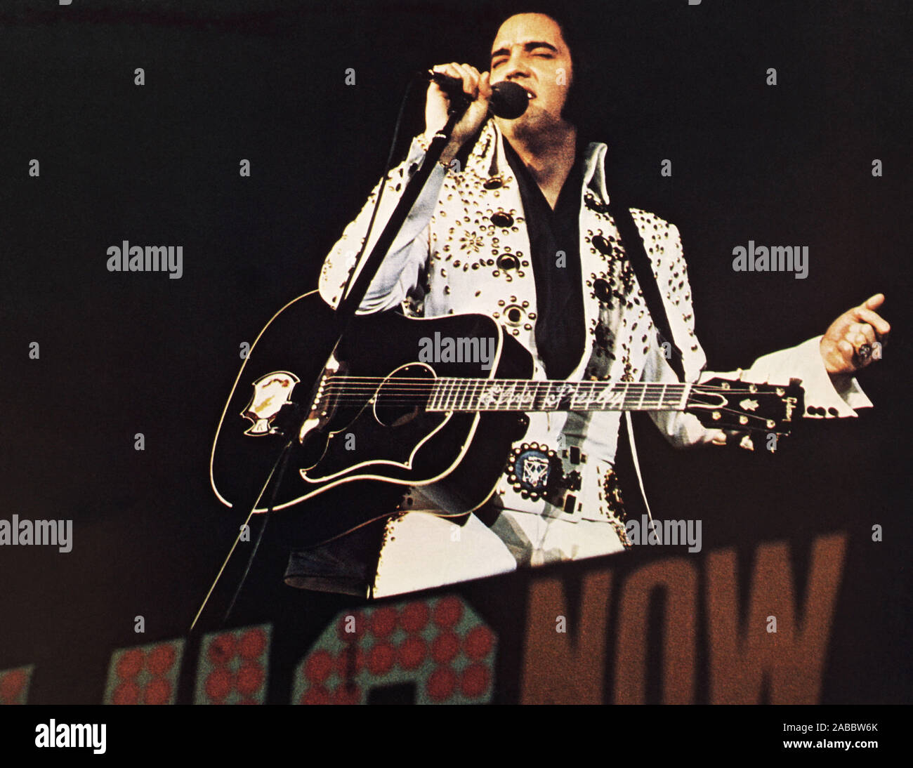 ELVIS ON TOUR, Elvis Presley, 1972 Stock Photo - Alamy