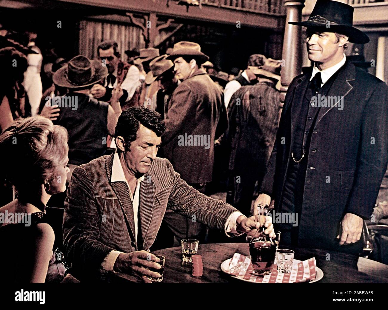 ROUGH NIGHT IN JERICHO, from left, Dean Martin, George Peppard, 1967 ...