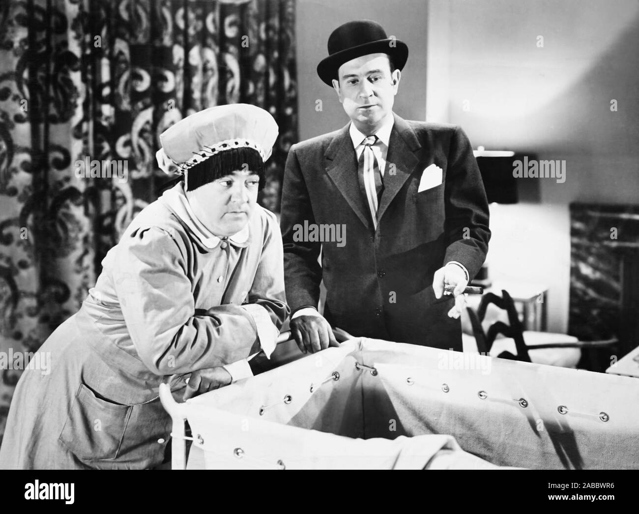 ABBOTT AND COSTELLO MEET THE KILLER, BORIS KARLOFF, from left: Lou ...