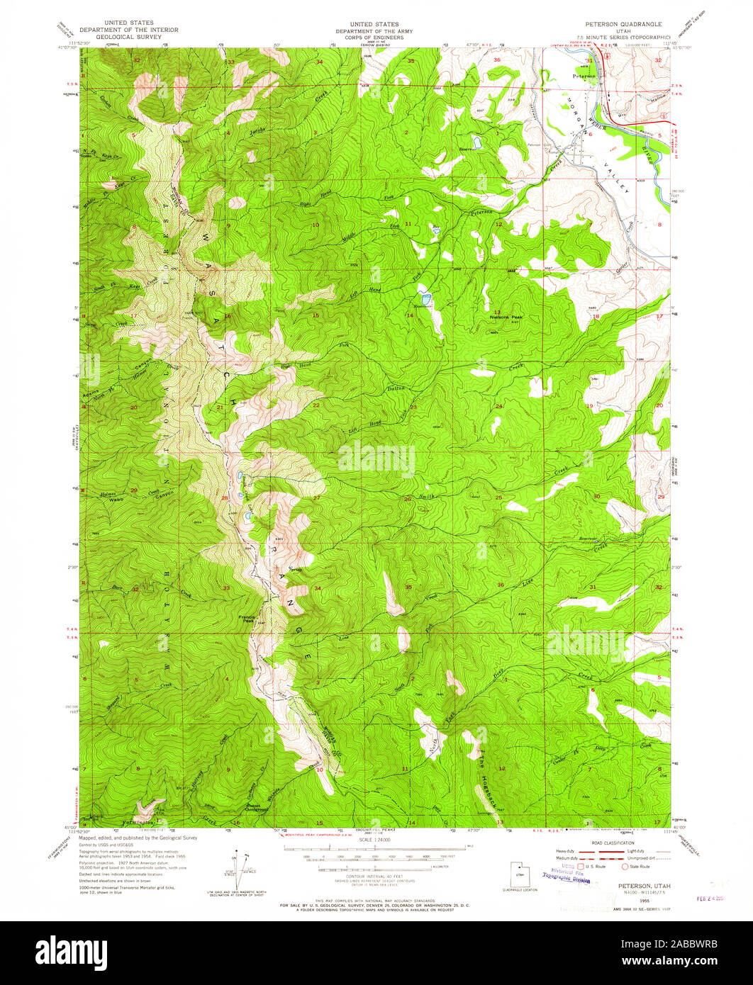 Peterson map Cut Out Stock Images & Pictures - Alamy