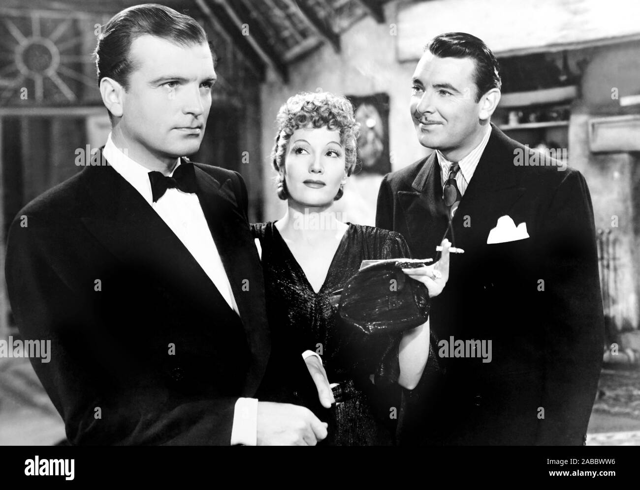 ADVENTURE IN DIAMONDS, from left, John Loder, Isa Miranda, George Brent ...