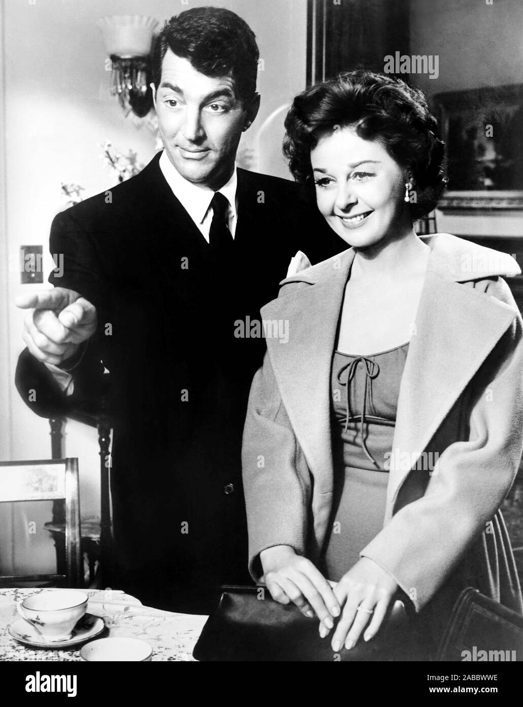 ADA, from left, Dean Martin, Susan Hayward, 1961 Stock Photo - Alamy