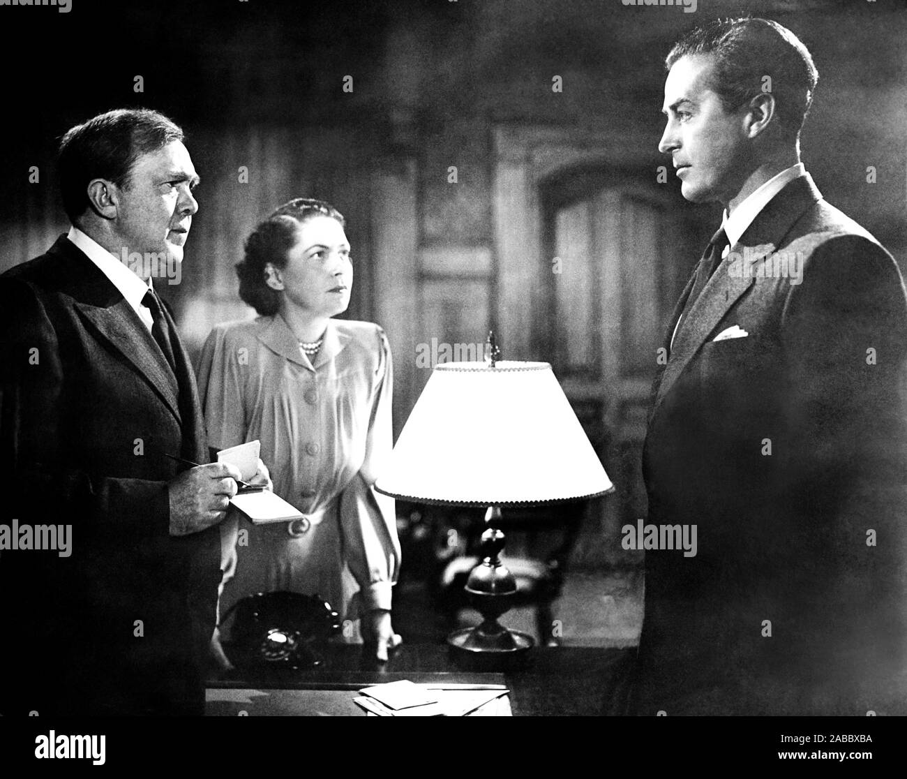 ALIAS NICK BEAL, from left, Thomas Mitchell, Geraldine Wall, Ray ...