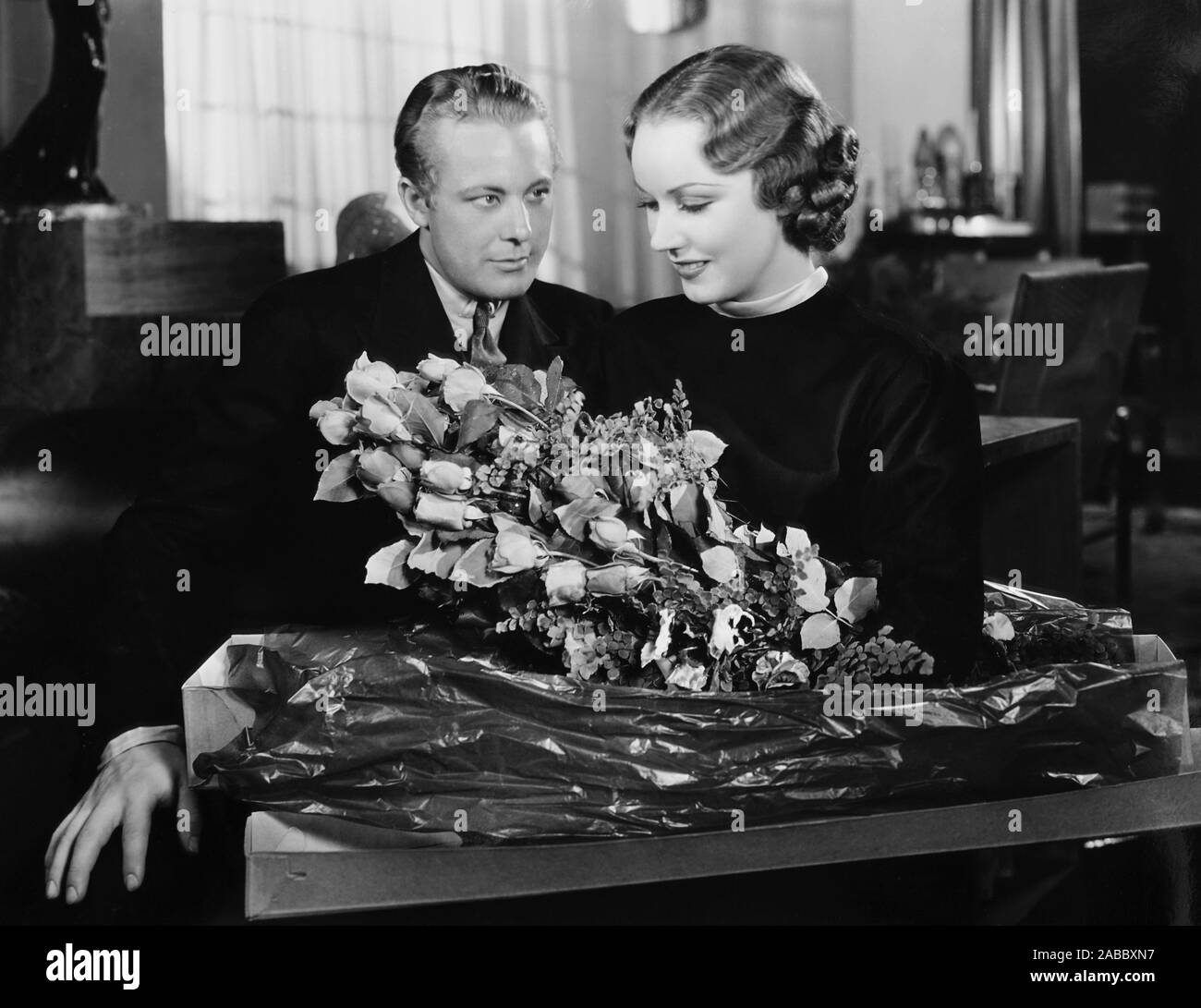 ANN CARVER'S PROFESSION, from left: Gene Raymond, Fay Wray, 1933 Stock ...