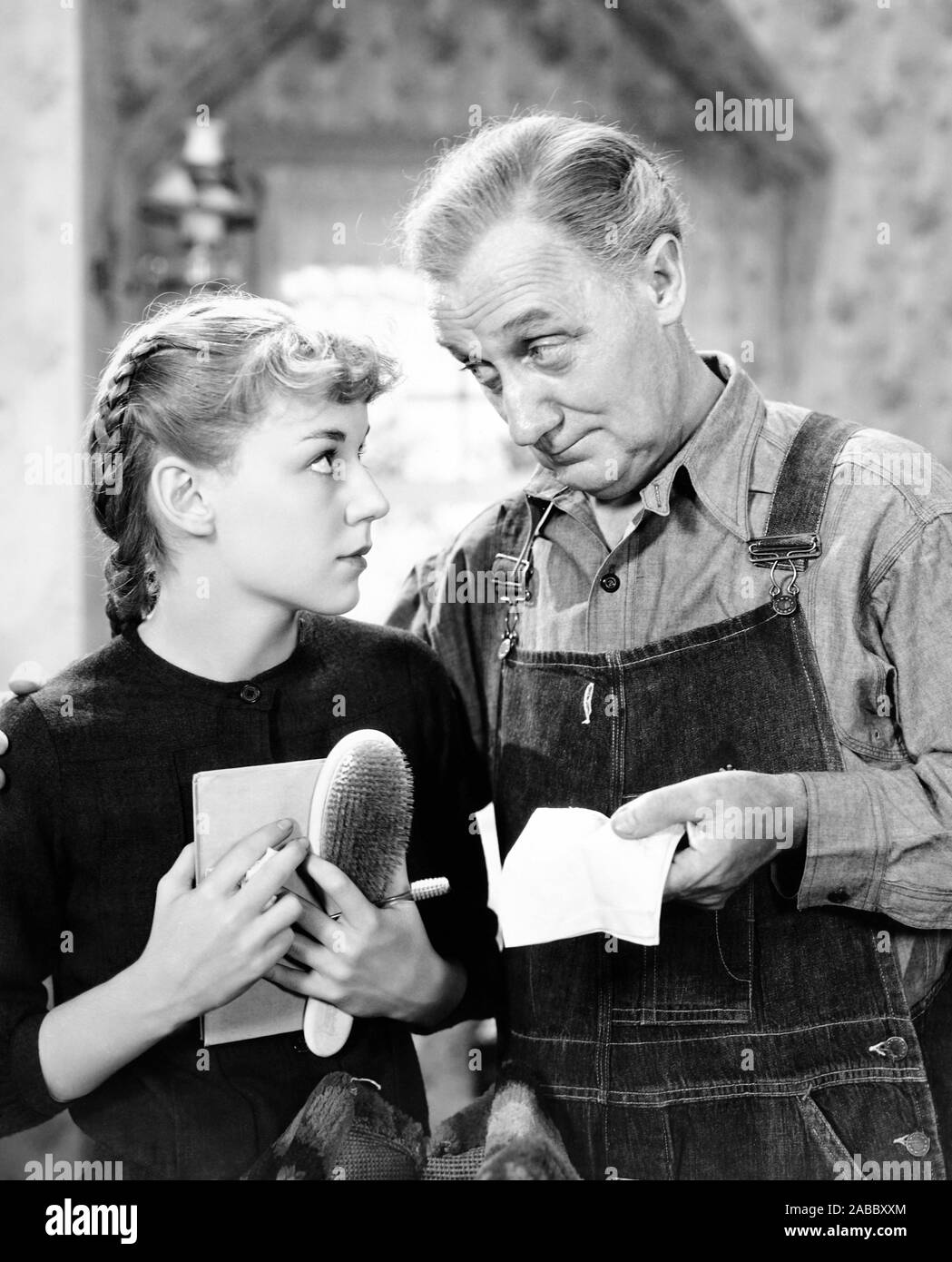 ANNE OF GREEN GABLES, from left: Anne Shirley, O.P. Heggie, 1934 Stock ...