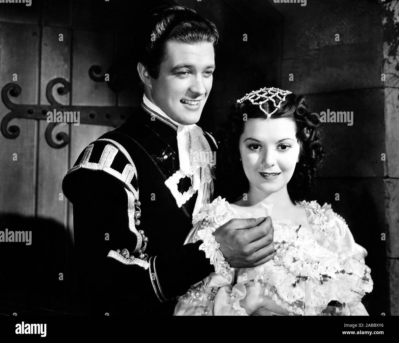 ANNIE LAURIE, from left, Dennis Morgan, Ann Rutherford, 1936 Stock ...