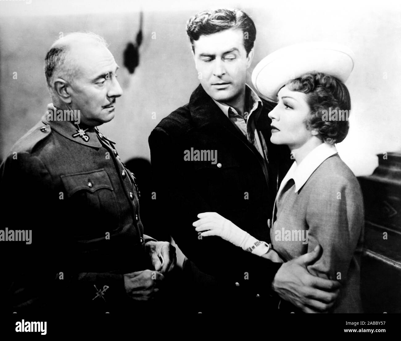 ARISE, MY LOVE, from left, Stanley Logan, Ray Milland, Claudette ...