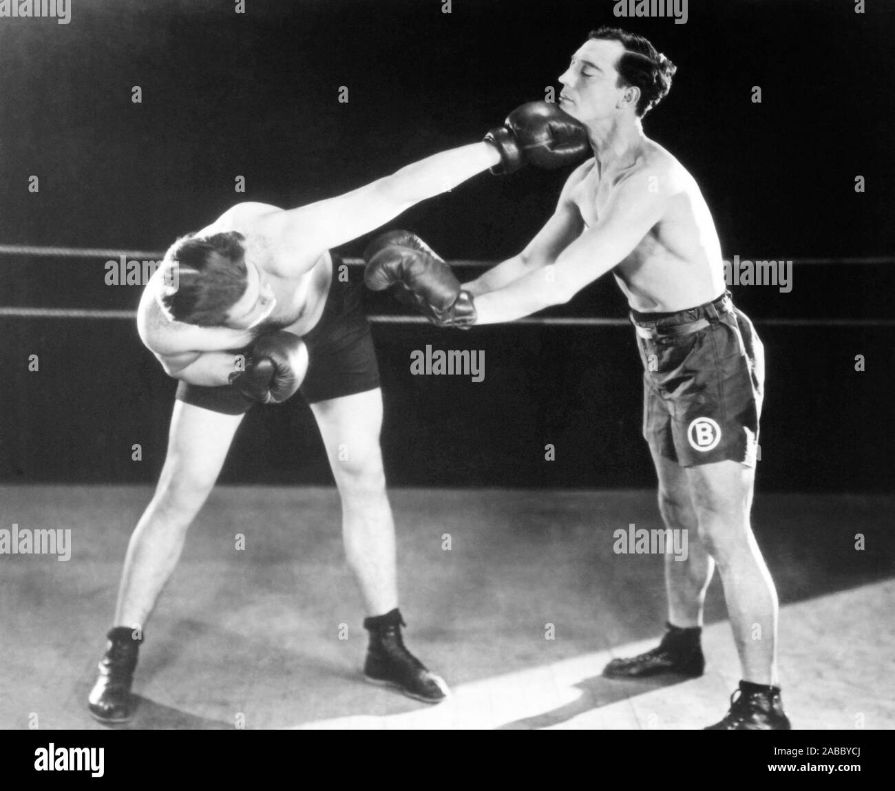 BATTLING BUTLER, from left: Tom Wilson, Buster Keaton, 1926 Stock Photo ...