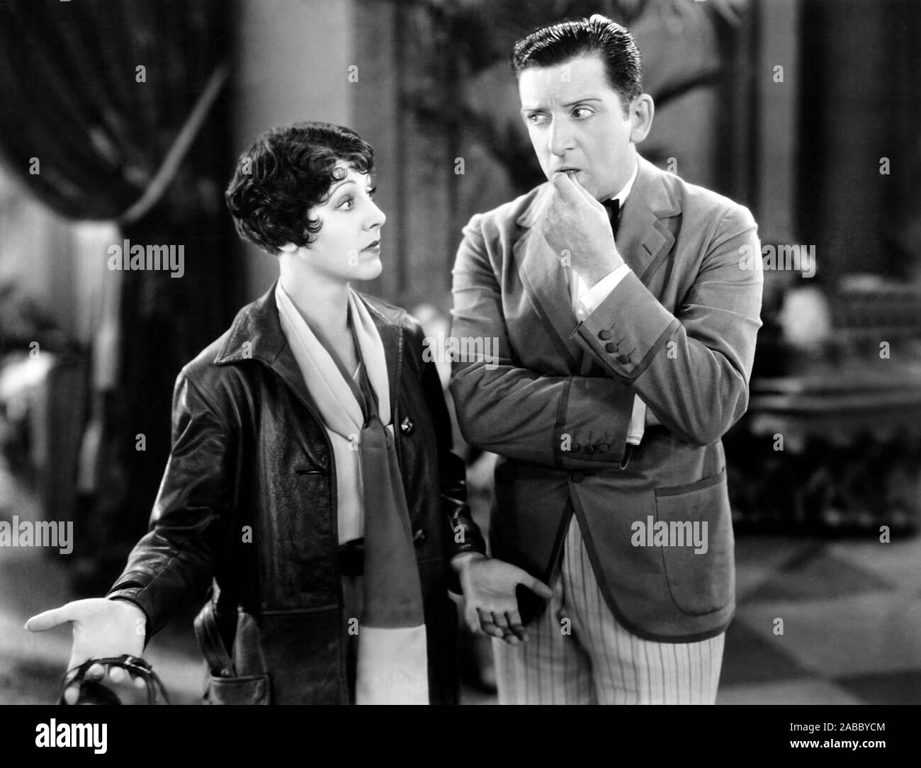 THE AVIATOR, from left, Patsy Ruth Miller, Edward Everett Horton, 1929 ...