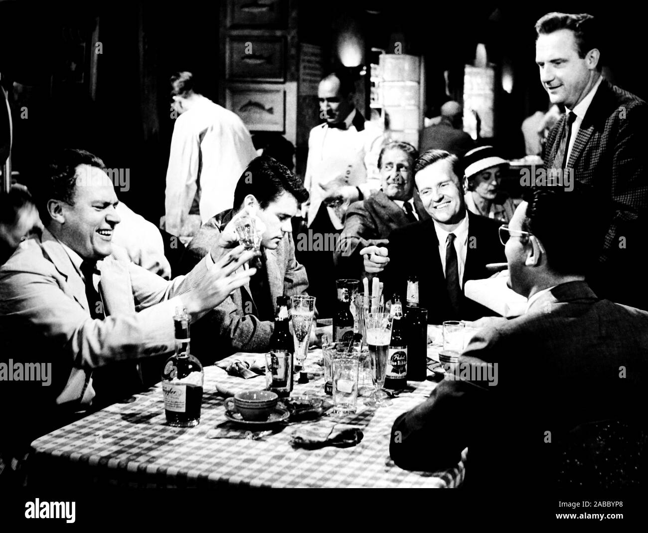 THE BACHELOR PARTY, from left, E.G. Marshall, Don Murray, Phillip ...