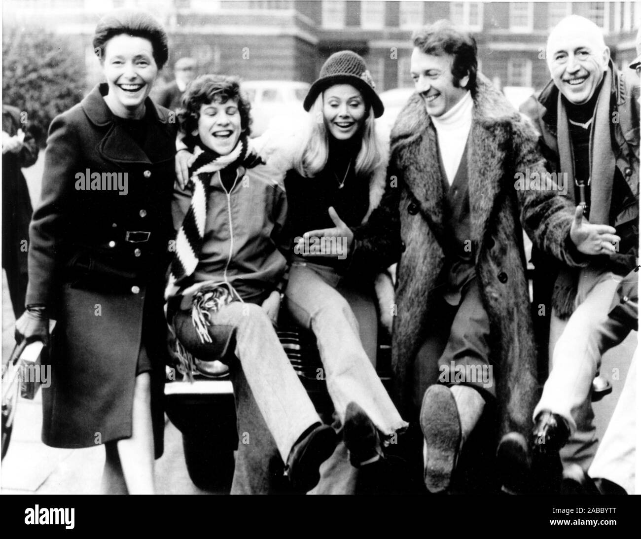 BAXTER!, from left, Patricia Neal, Scott Jacoby, Britt Ekland, Jean ...