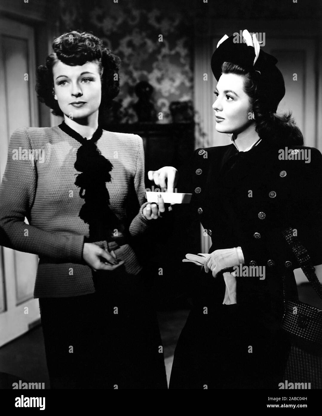 BEDSIDE MANNER, from left, Ruth Hussey, Ann Rutherford, 1945 Stock ...