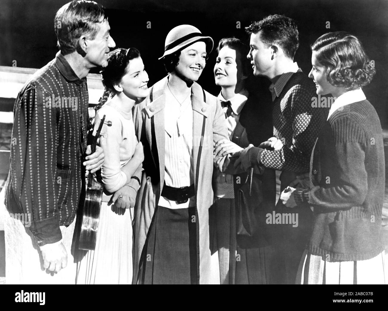 Belles On Their Toes From Left Hoagy Carmichael Debra Paget Myrna