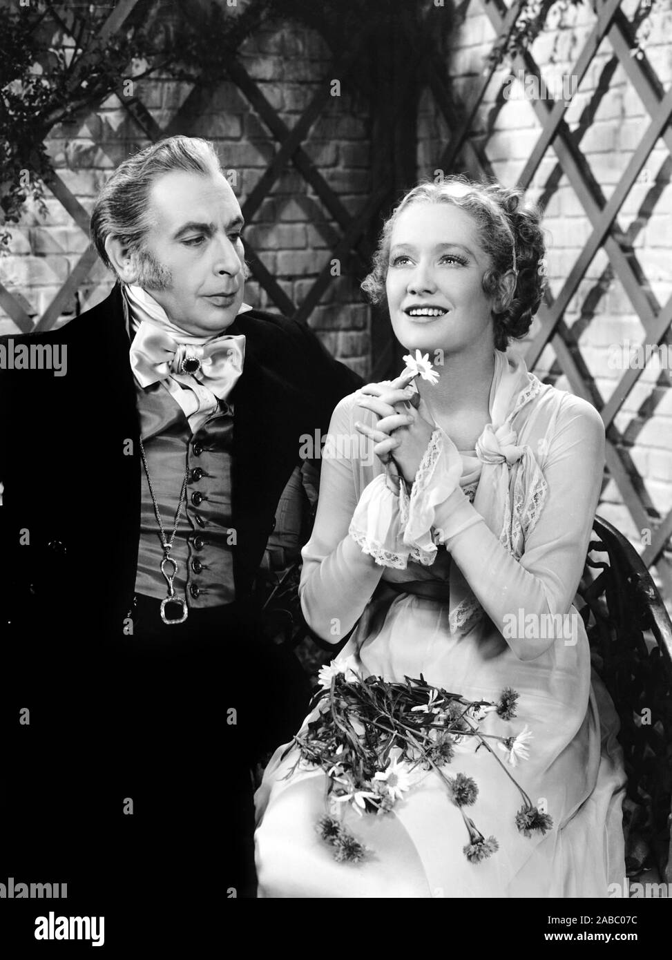 BECKY SHARP, from left, Cedric Hardwicke, Miriam Hopkins, 1935 Stock ...