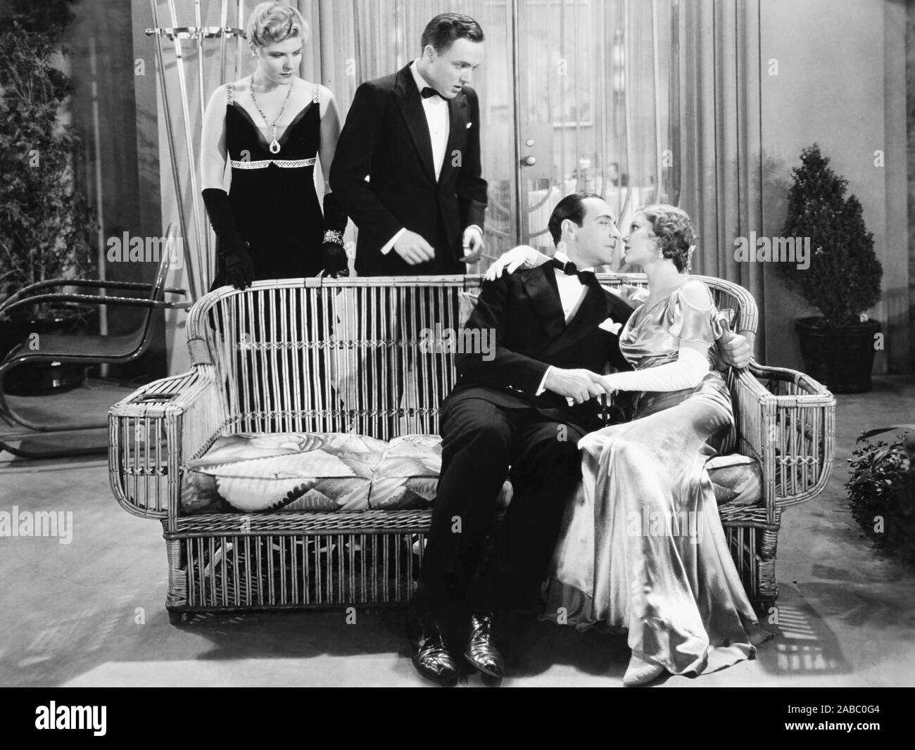 BIG BUSINESS GIRL, from left: Dorothy Christy, Frank Albertson, Ricardo ...
