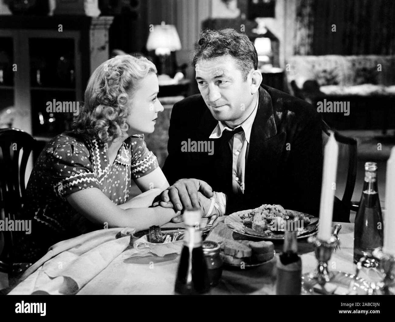 THE BIG GUY, from left, Ona Munson, Victor McLaglen, 1939 Stock Photo ...