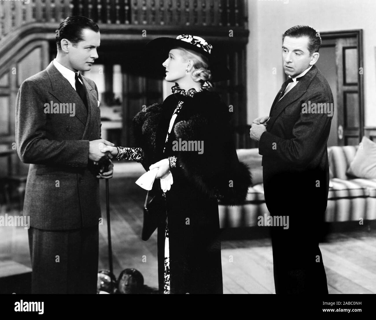 BIOGRAPHY OF A BACHELOR GIRL, from left, Robert Montgomery, Ann Harding ...
